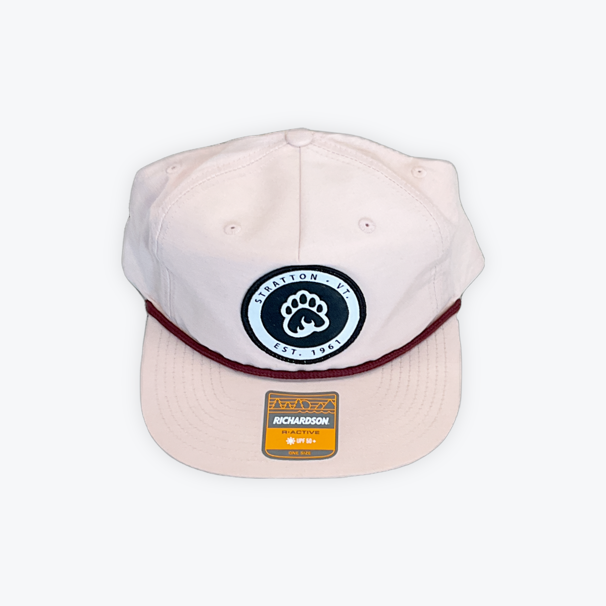 Adult Stratton Baseball Hat with Circle Oval Patch