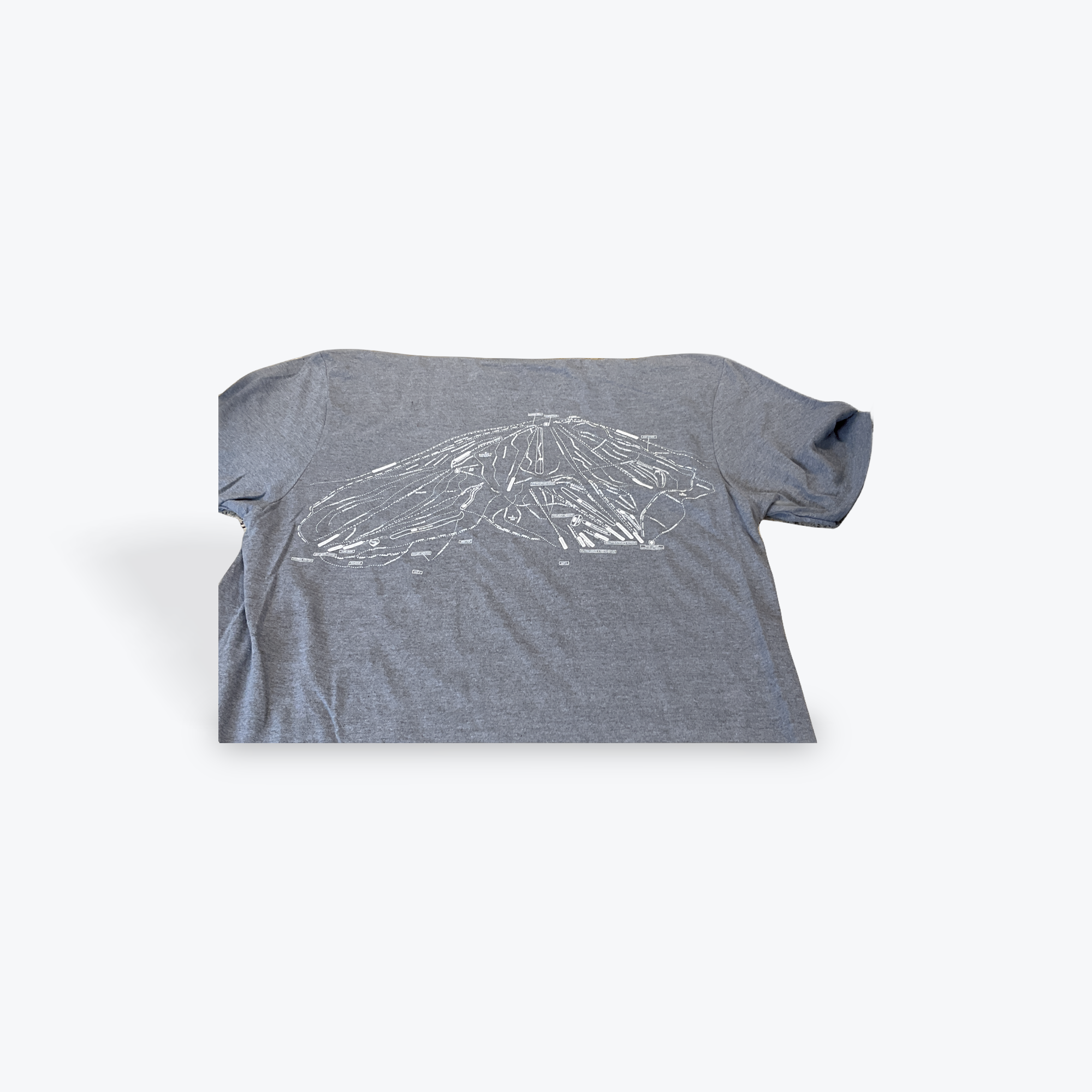 Stratton Trail Map Short Sleeve Tee